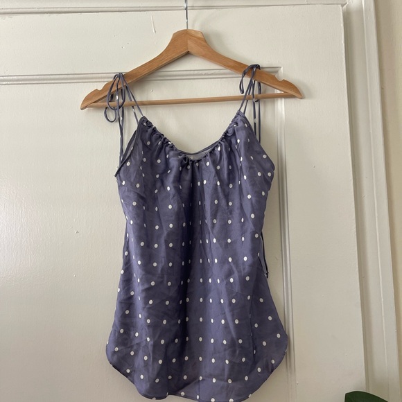 Reformation | Tops | Reformation Silk Polka Dot Cami Top | Poshmark